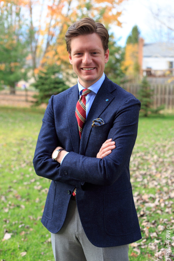 Ivy League Neapolitan Fusion Outfit feat. Eidos, Brooks Brothers and ...