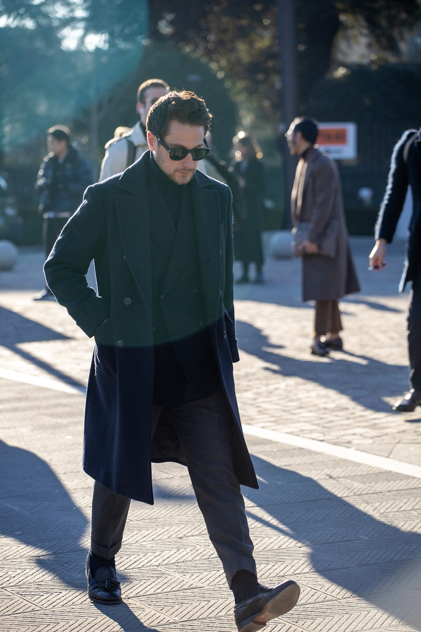 Alex Pirounis of Anglo-Italian at Pitti Uomo 97 January 2020 - Menswear ...