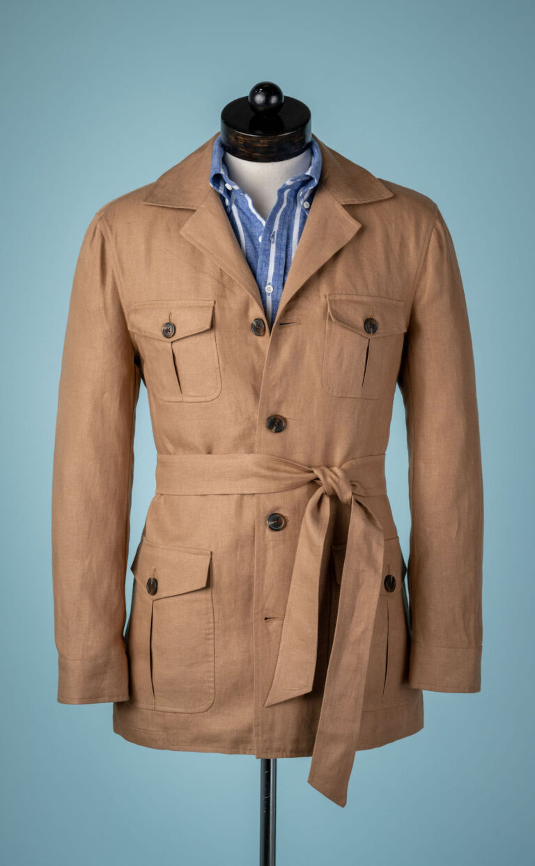 These Belted Linen Safari Jackets Look Seriously Cool - Menswear Musings