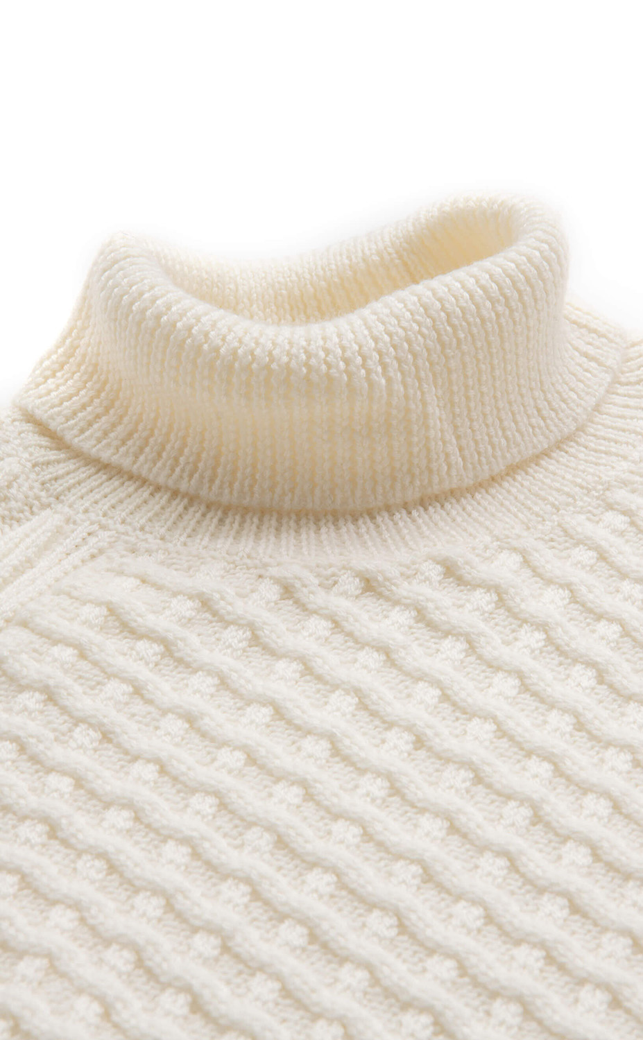 spier fw21 lattice sweater cream - Menswear Musings