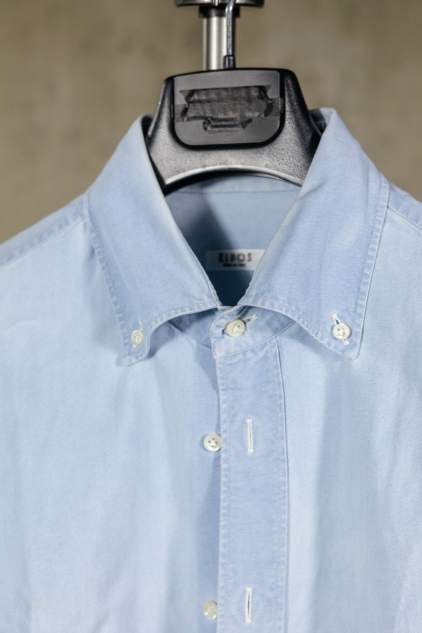 Eidos Napoli Indigo OCBD, Size L or 16.5, “Aldo” - Menswear Musings